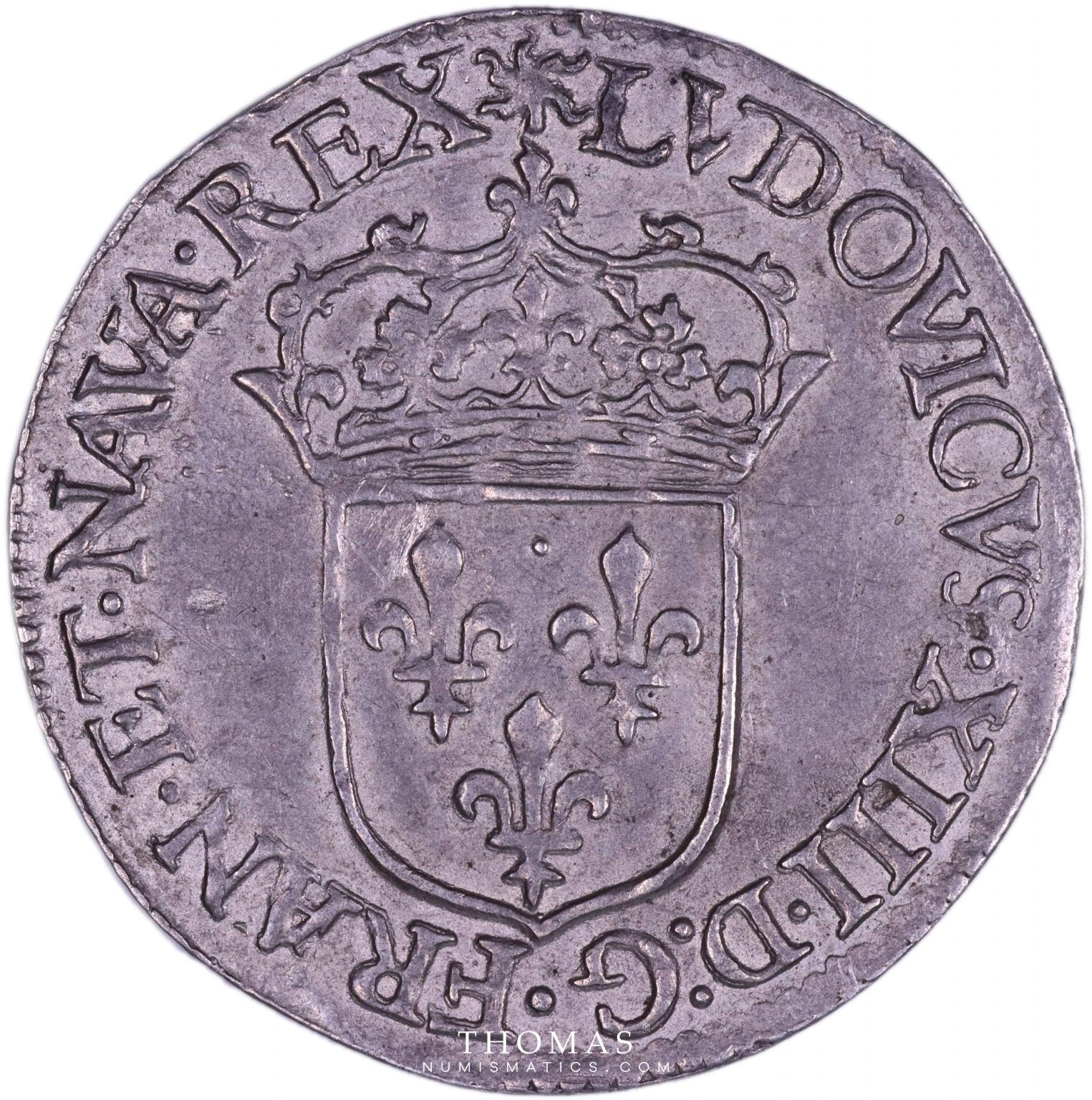 Louis XIV - Ecu aux insignes - K Bordeaux - Thomas Numismatics