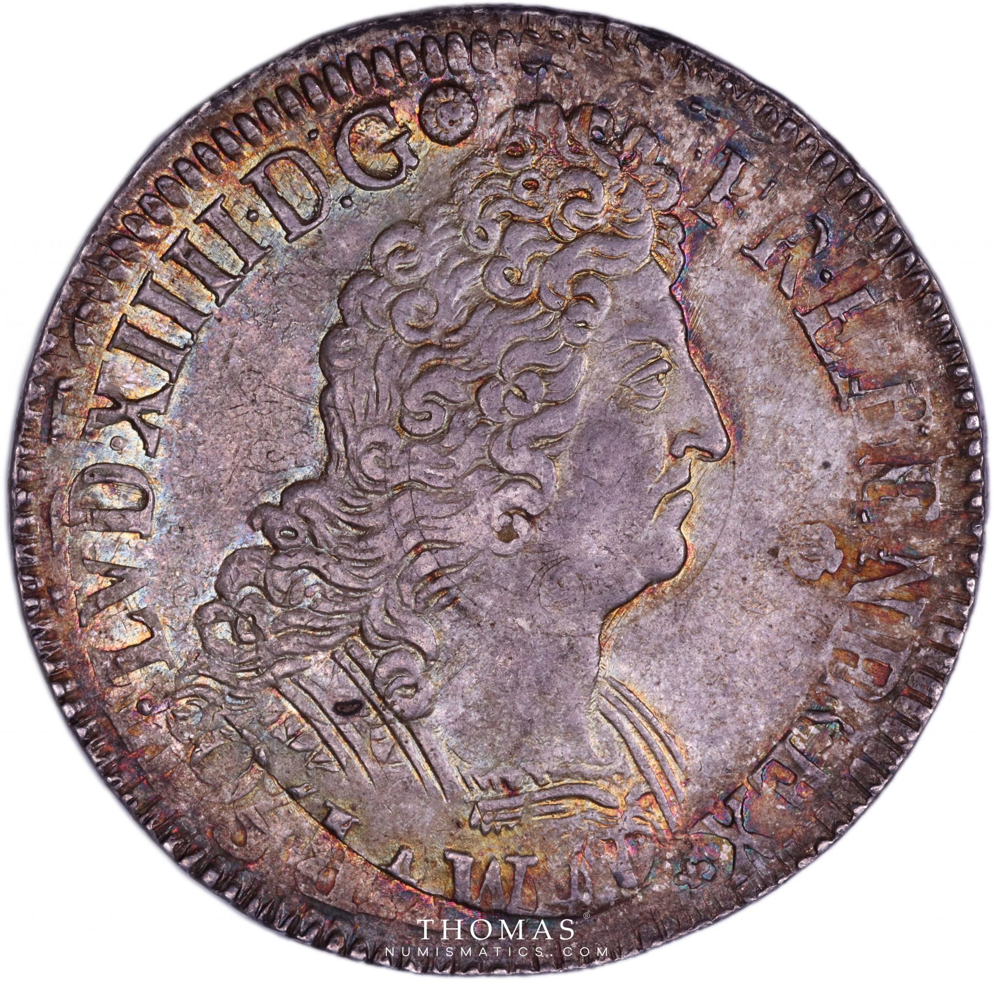 Louis XIV - Ecu aux insignes - K Bordeaux - Thomas Numismatics