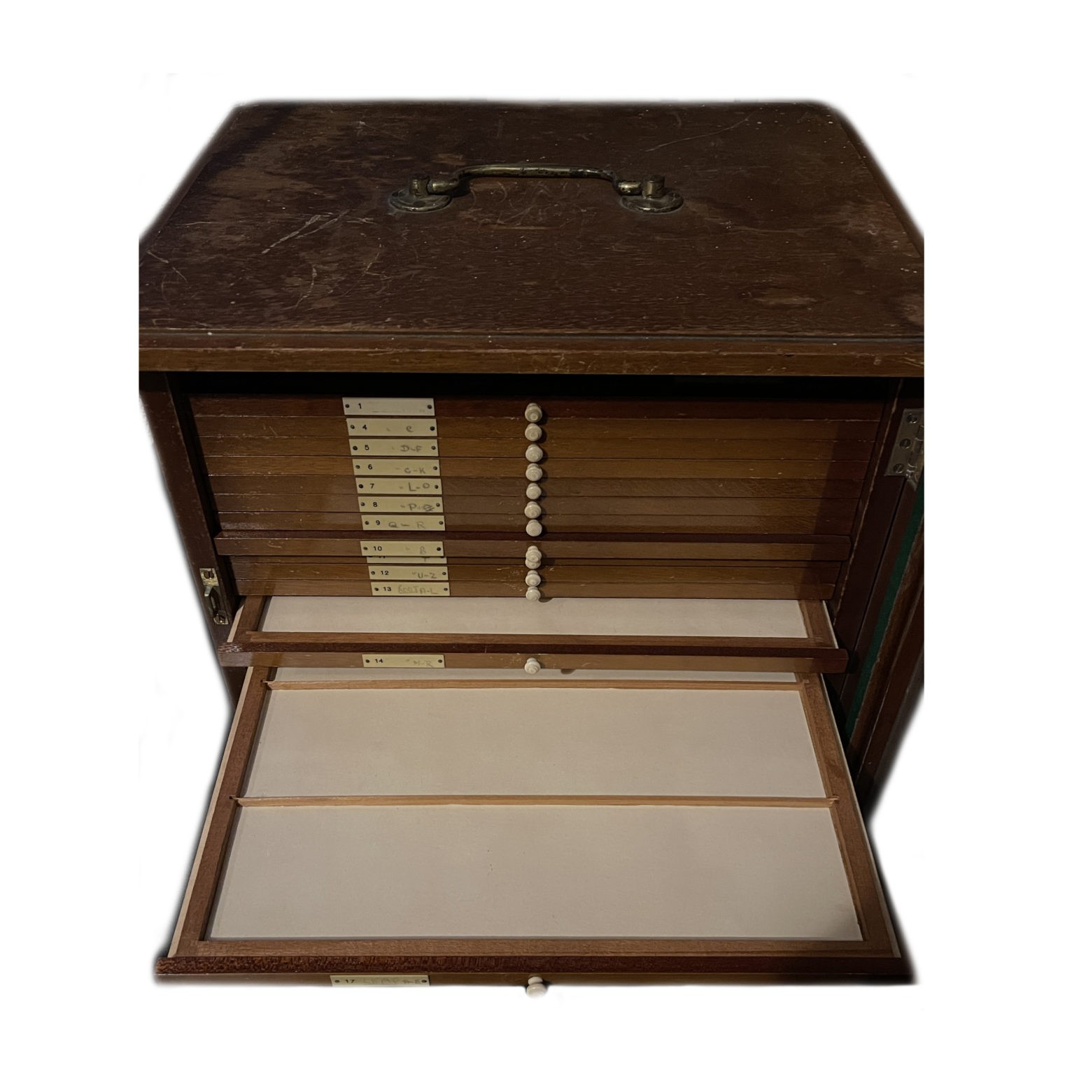 1 meuble cabinet médailler ancien -3 - Thomas Numismatics