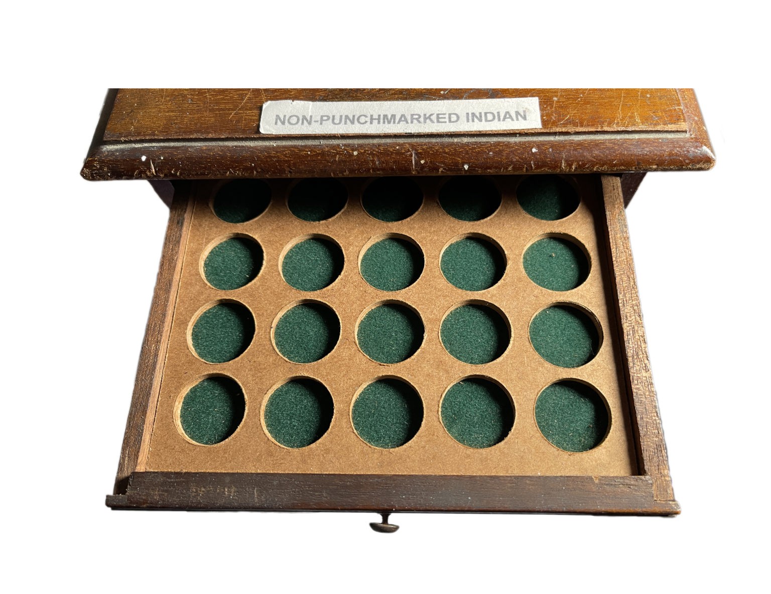 Meuble cabinet médailler ancien -2 - Thomas Numismatics