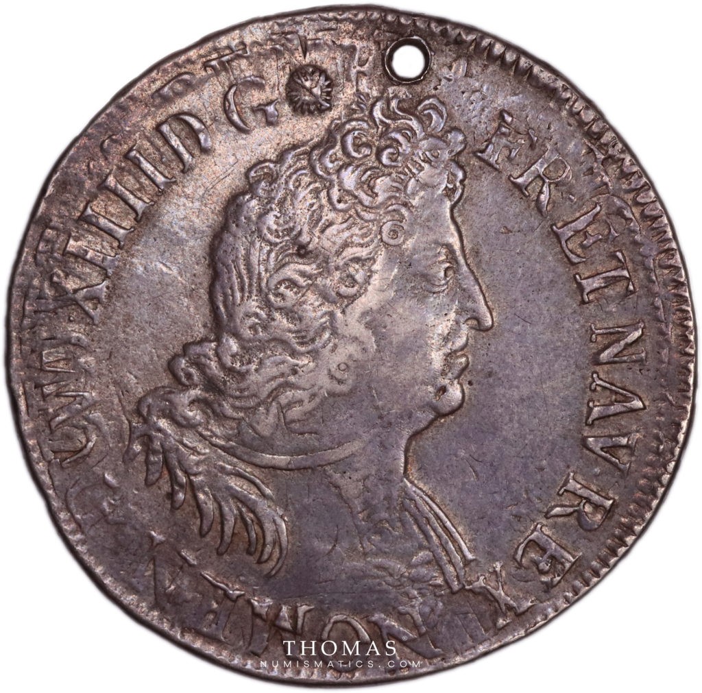 Louis XIV - Ecu aux insignes - K Bordeaux - Thomas Numismatics