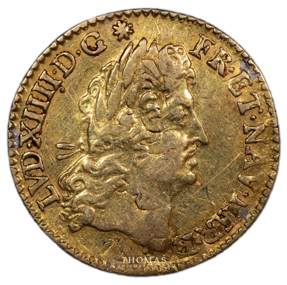 Coin - France Louis XIV Gold Demi Louis d'or à l'écu - 1691 A Paris ...