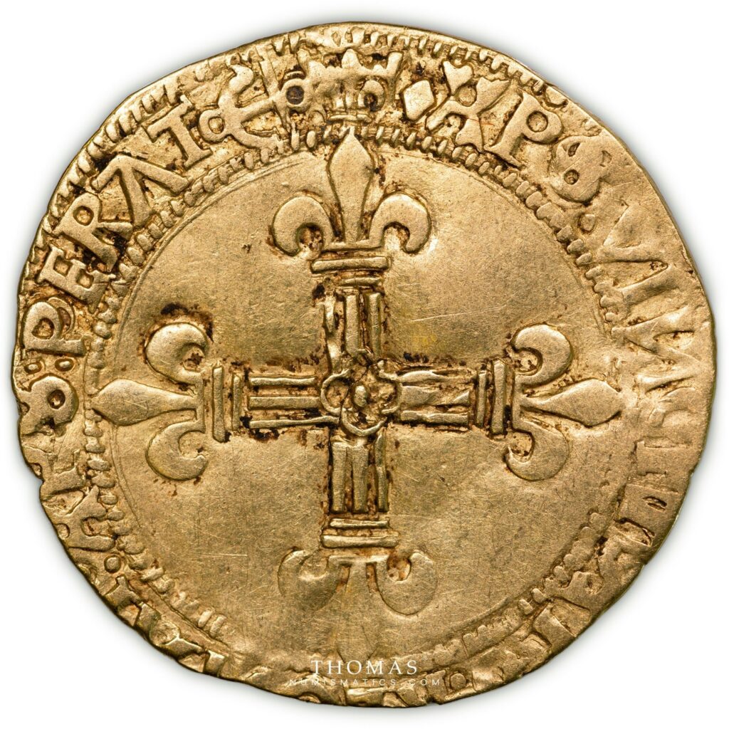 Louis XII - Écu d'or au soleil - Bayonne - Thomas Numismatics