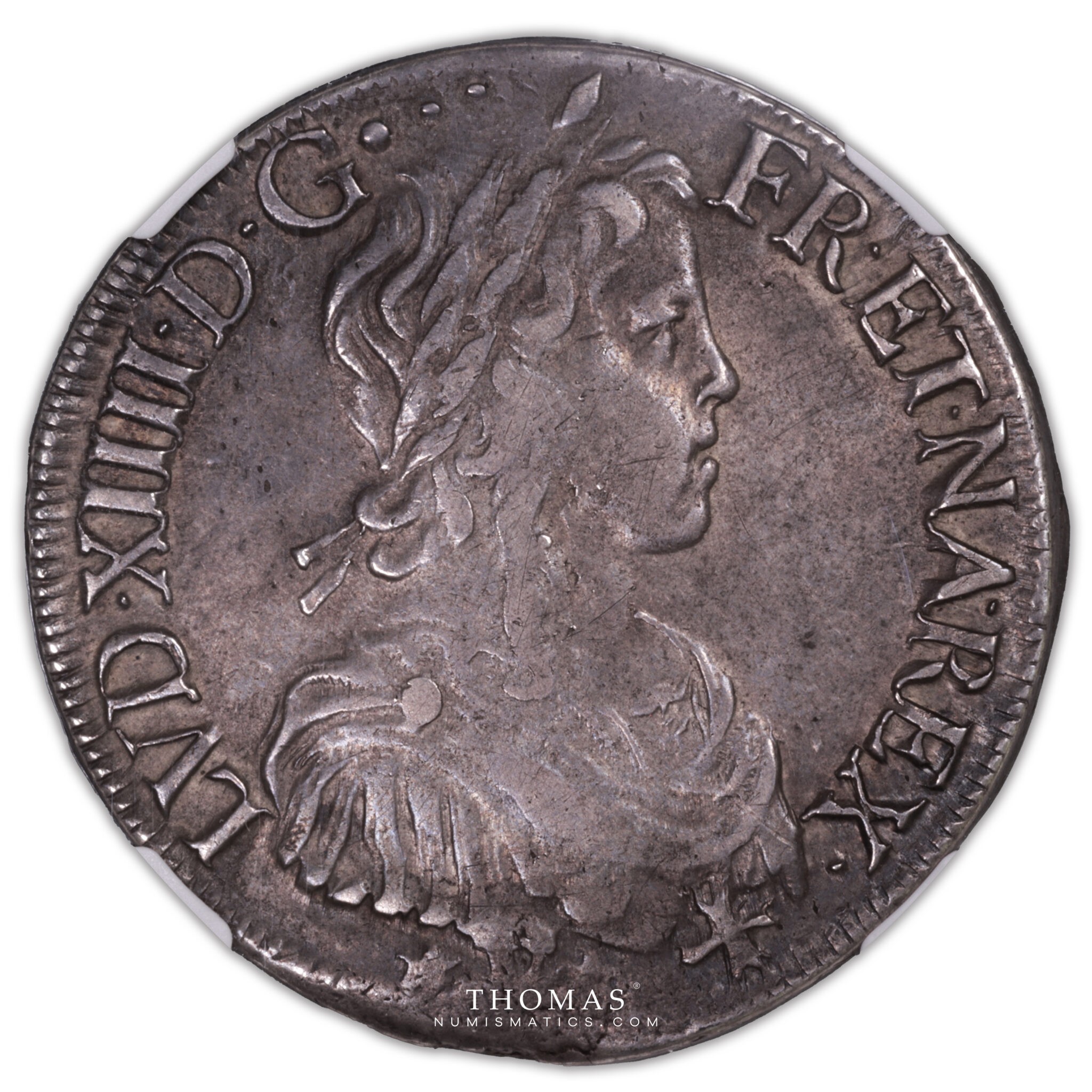 Louis XIV - Louis d'or aux 8L aux insignes - 1701 Rennes - Thomas ...