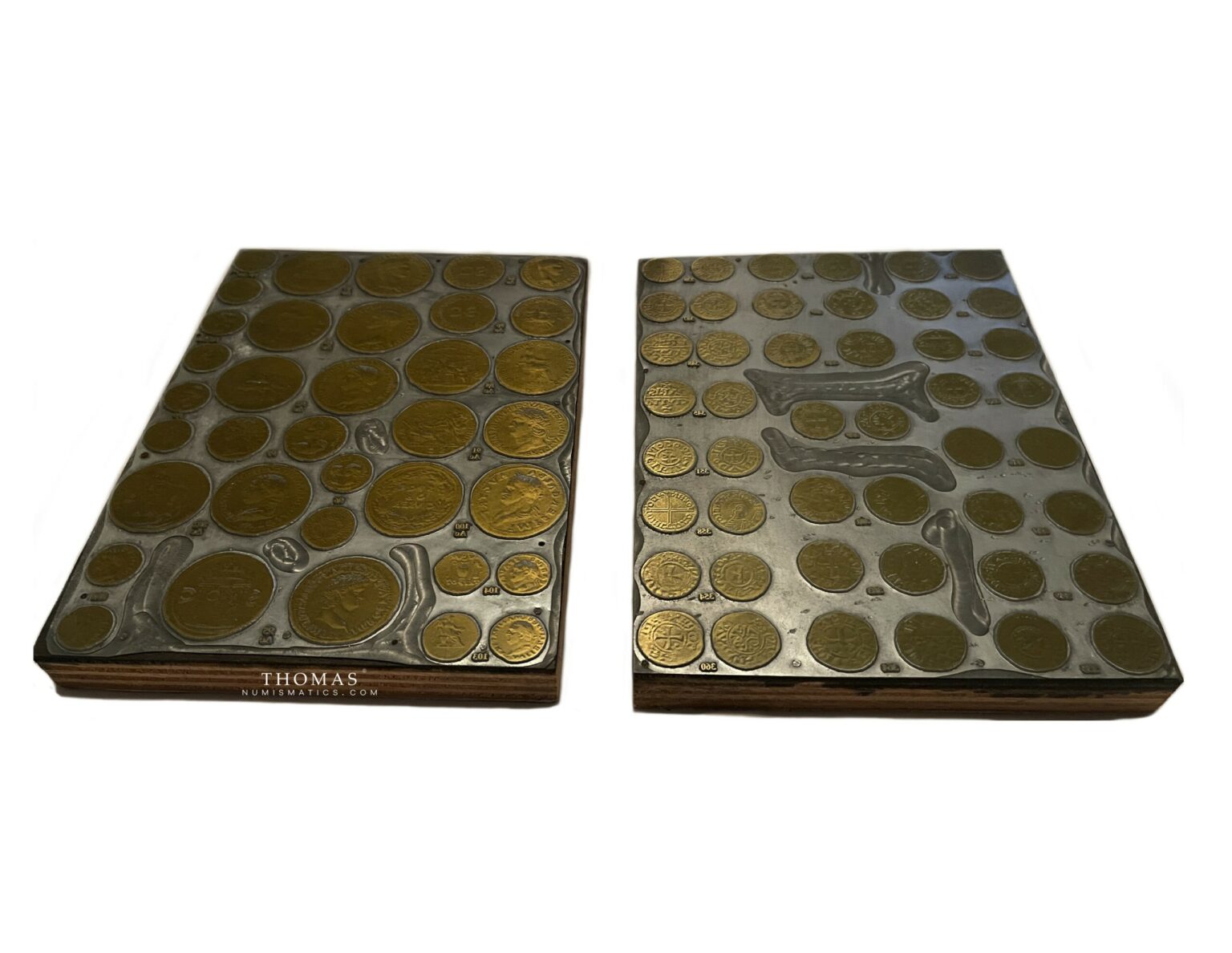 Printing plate numismatic catalog - Thomas Numismatics