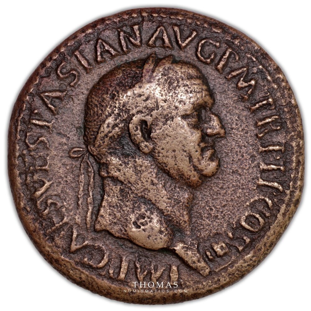 Vespasian - Sestertius - Judea Capta - Thomas Numismatics