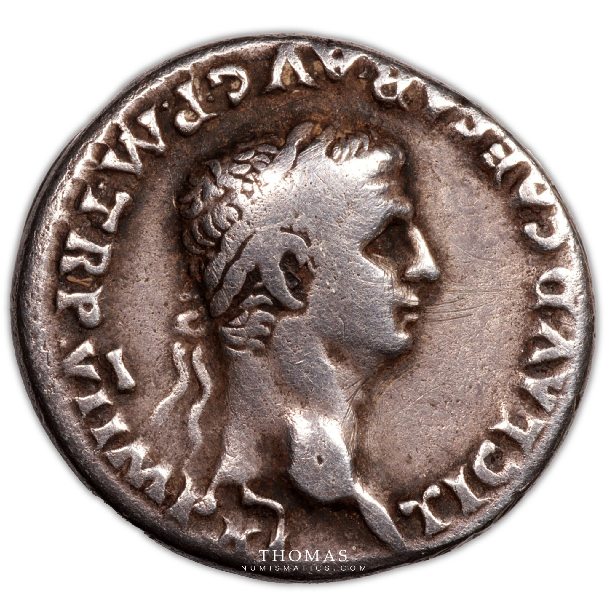 Claudius - Denarius - Roma - Thomas Numismatics