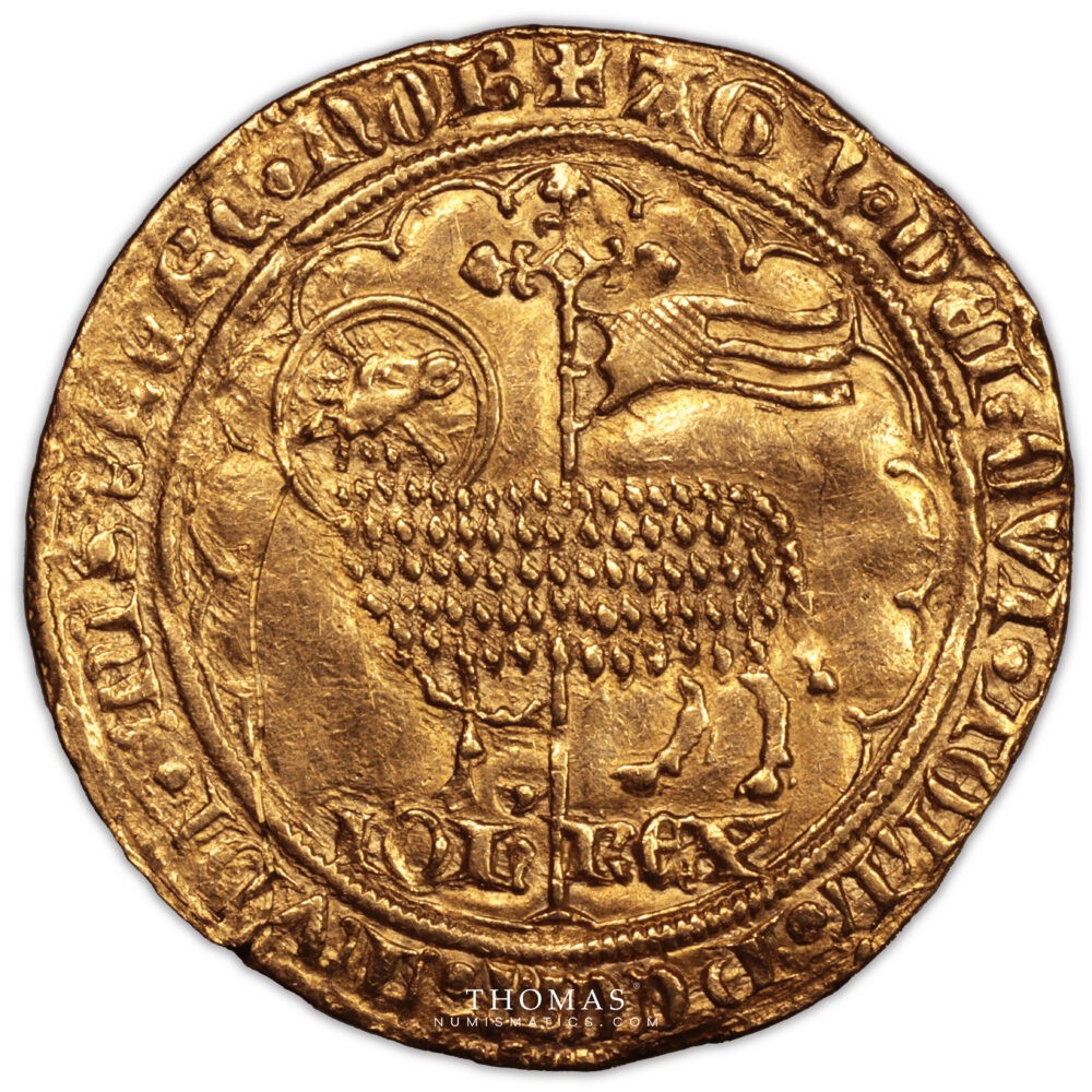 Jean II le bon - Mouton d'or -7 - Thomas Numismatics