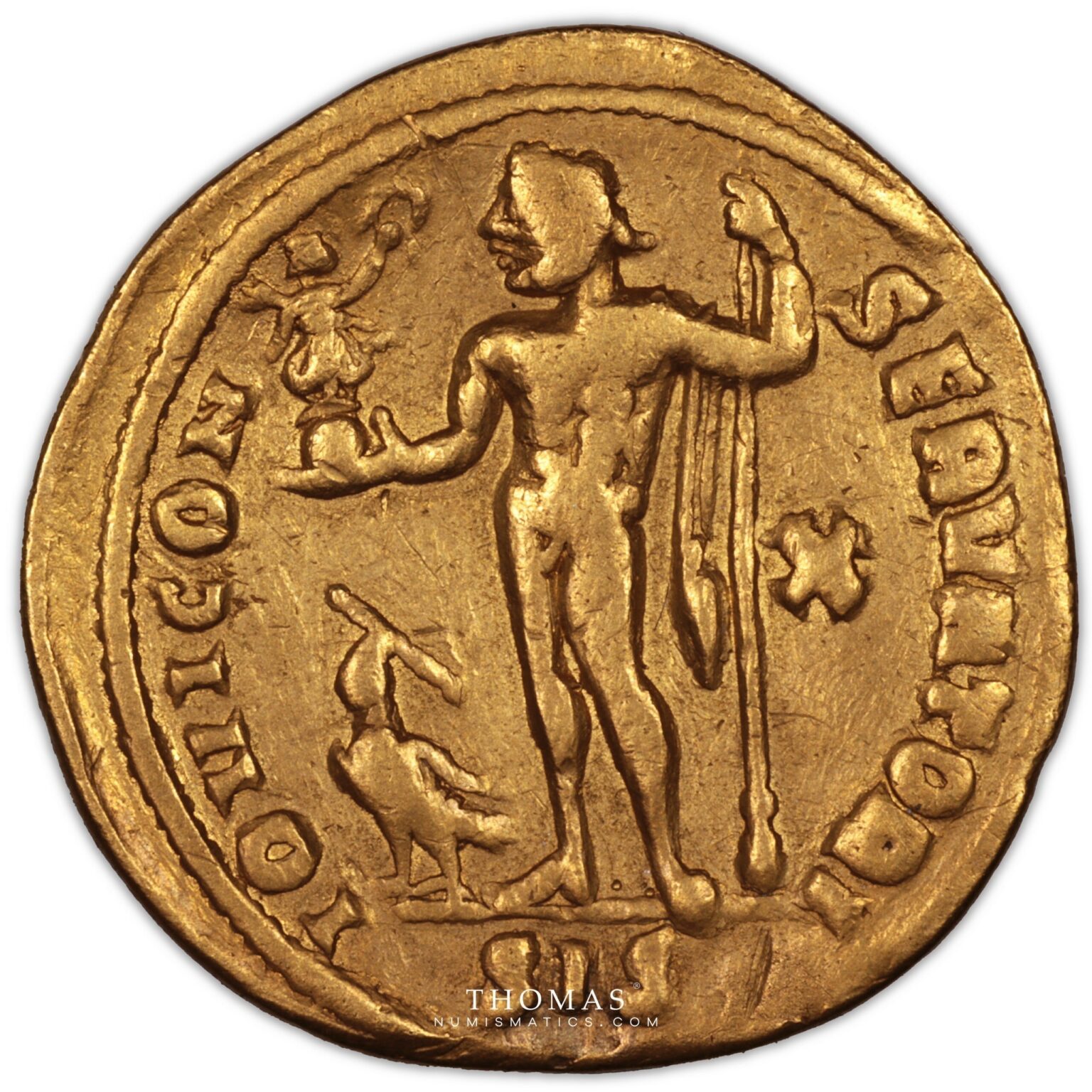 Licinius I - Gold Aureus - Siscia - Thomas Numismatics