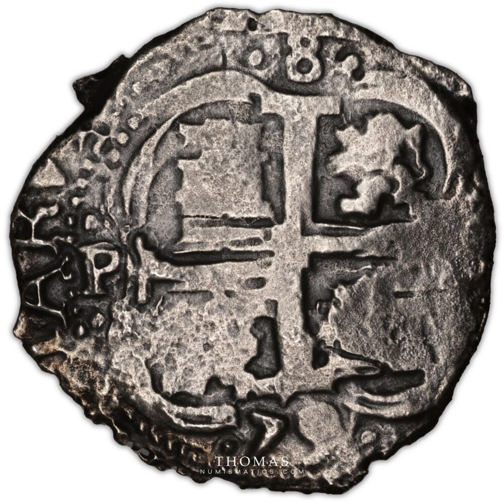 Coin - Bolivia - Cob 8 Reales 1679 - Treasure shipwreck Consolacion ...
