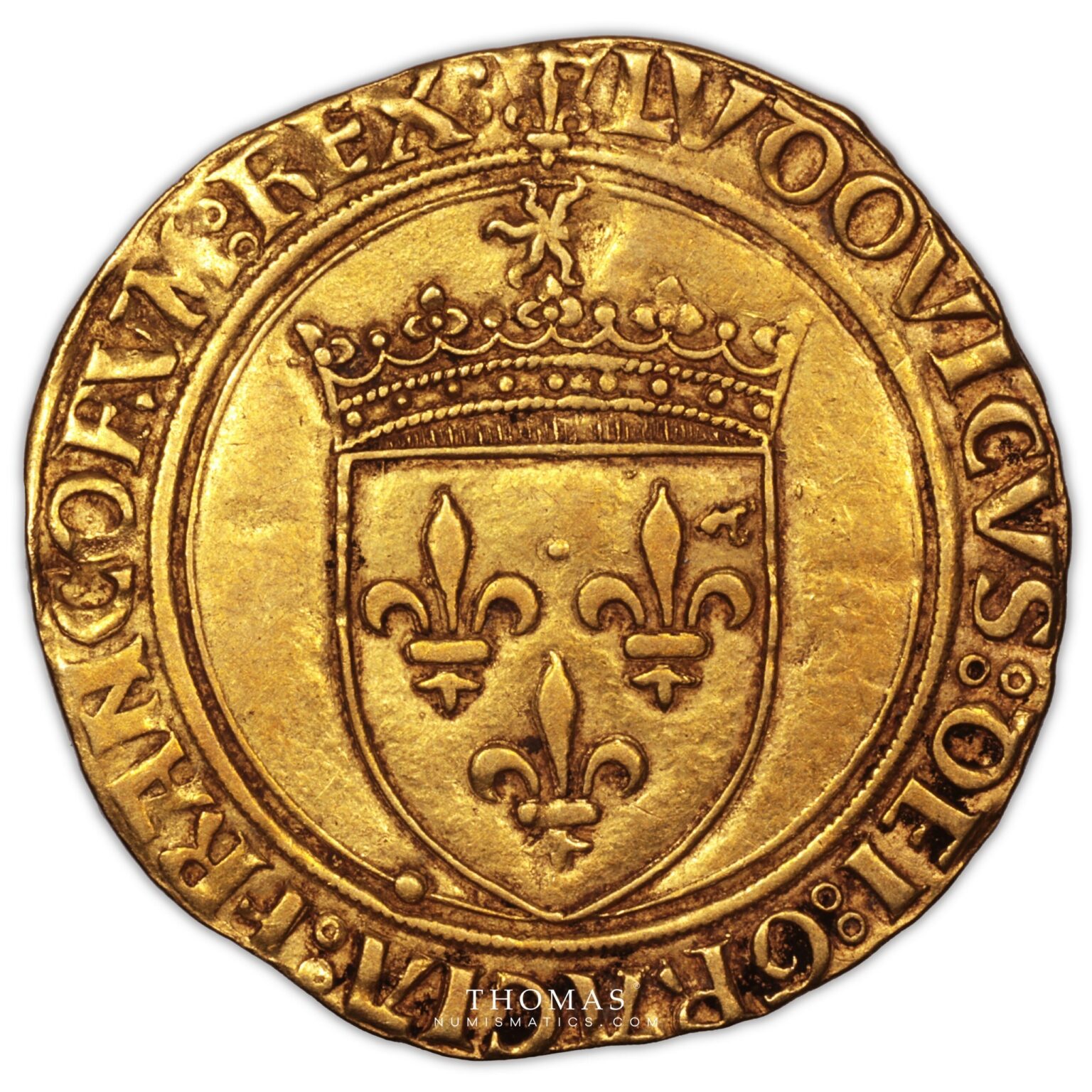 Coin - France Louis XII Gold Ecu d'or au soleil - Paris - AU - Thomas ...