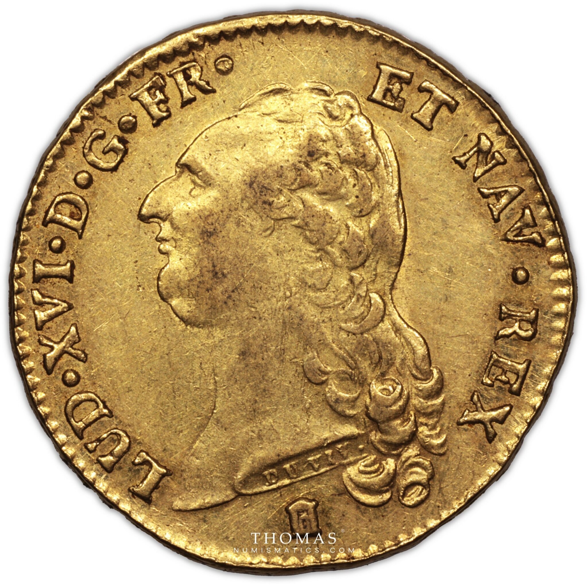 Coin - France Louis XVI Gold Double Louis d'or - 1787 K Bordeaux - AU ...
