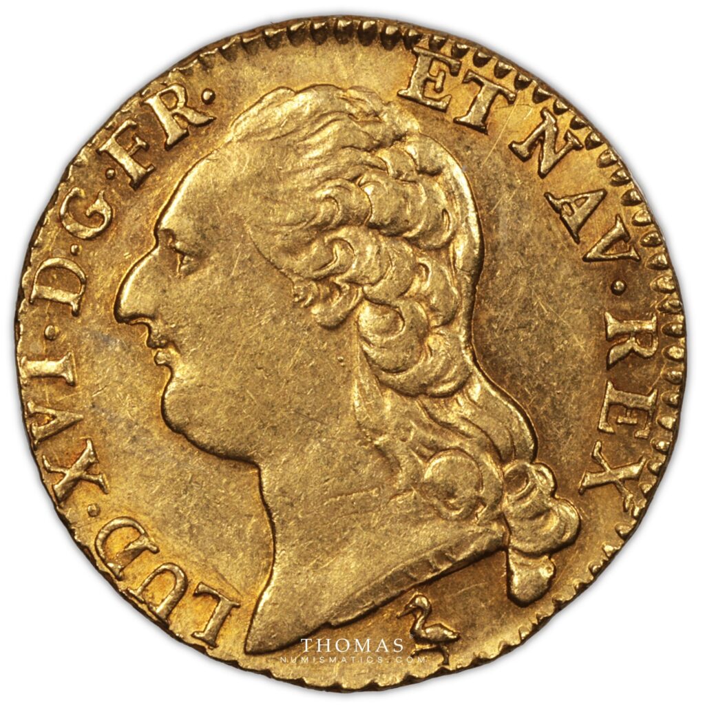 Coin - France Louis XVI - Louis d'or à la tête nue Gold - 1787 A Paris ...
