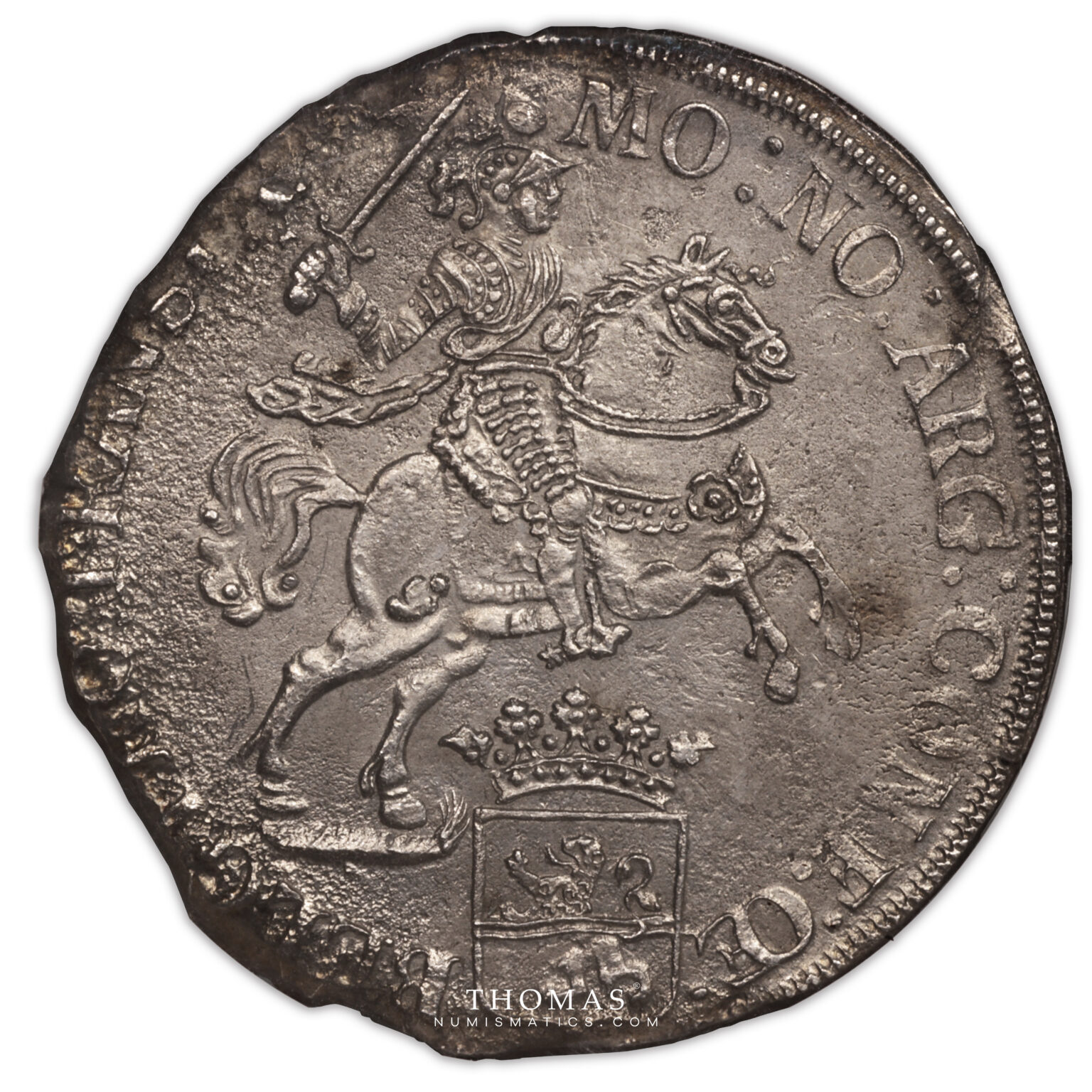 Coin - Netherlands - Ducatoon - 1734 Overyssel - shipwreck treasure ...