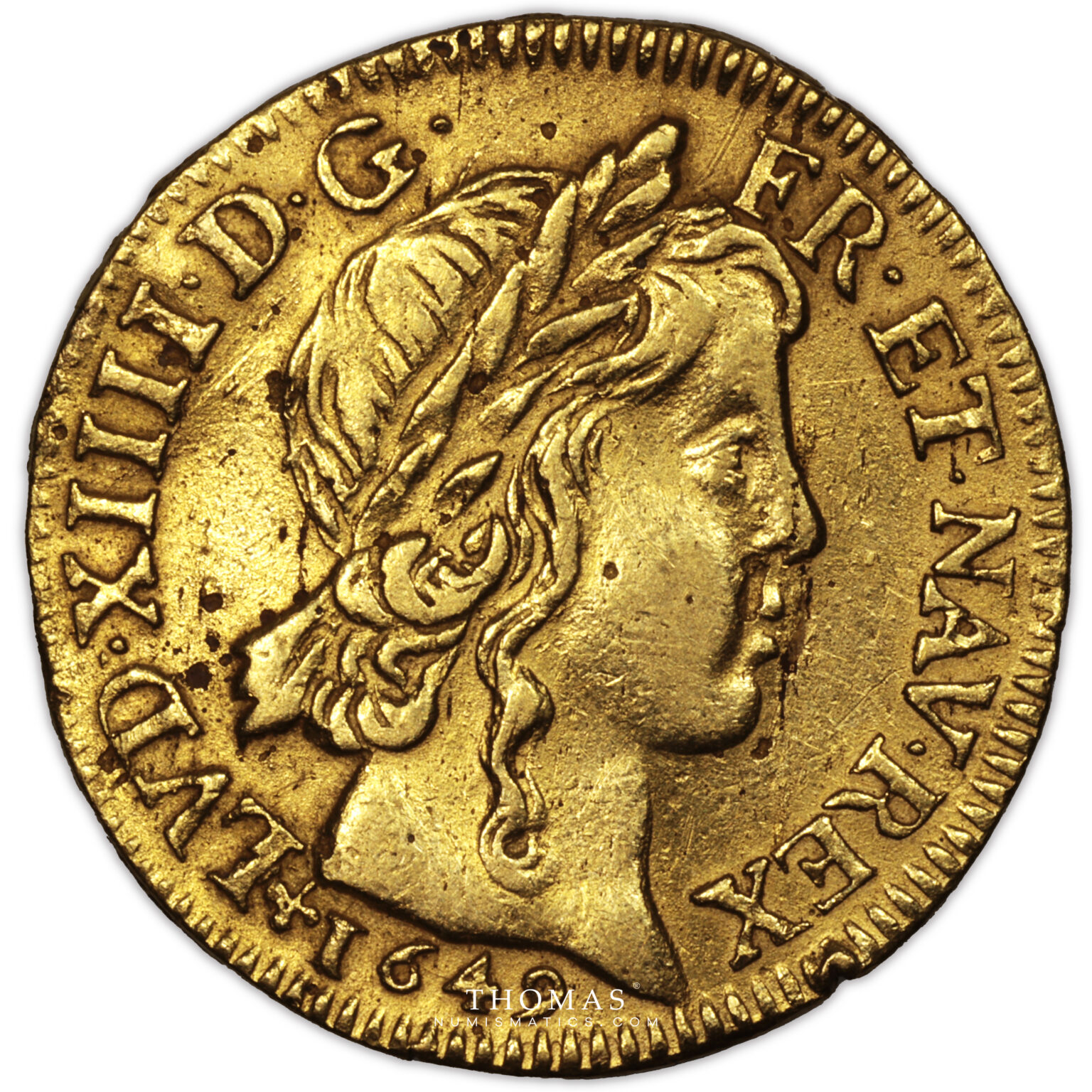 Coin - France Gold - Louis XIV Louis d'or à la mèche longue 1649 F ...
