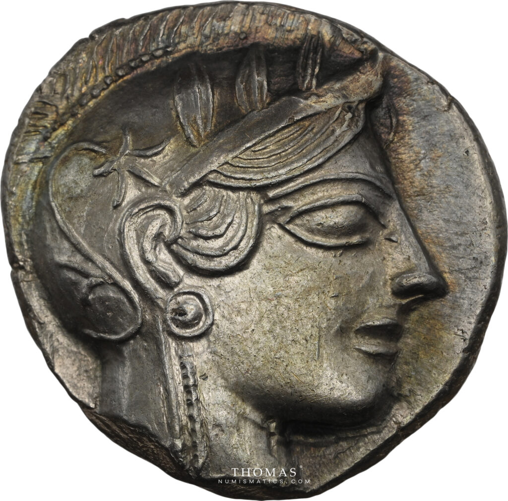 Coin – Greek Attica – Tetradrachm - NGC AU Strike 5/5 - Surface 3/5 ...