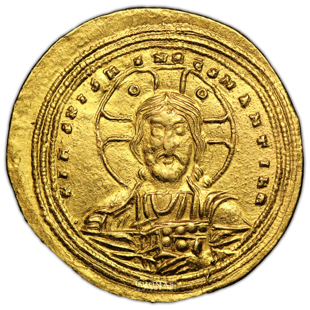 Byzantine coin - Gold Histamenon Nomisma - Basilus II and brother ...