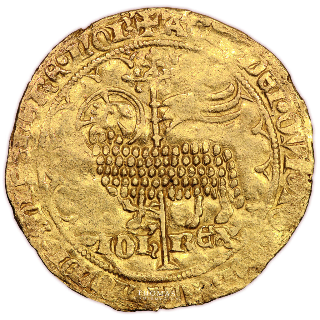 Coin France - Jean II Le Bon - Gold - Mouton d'or - Thomas Numismatics