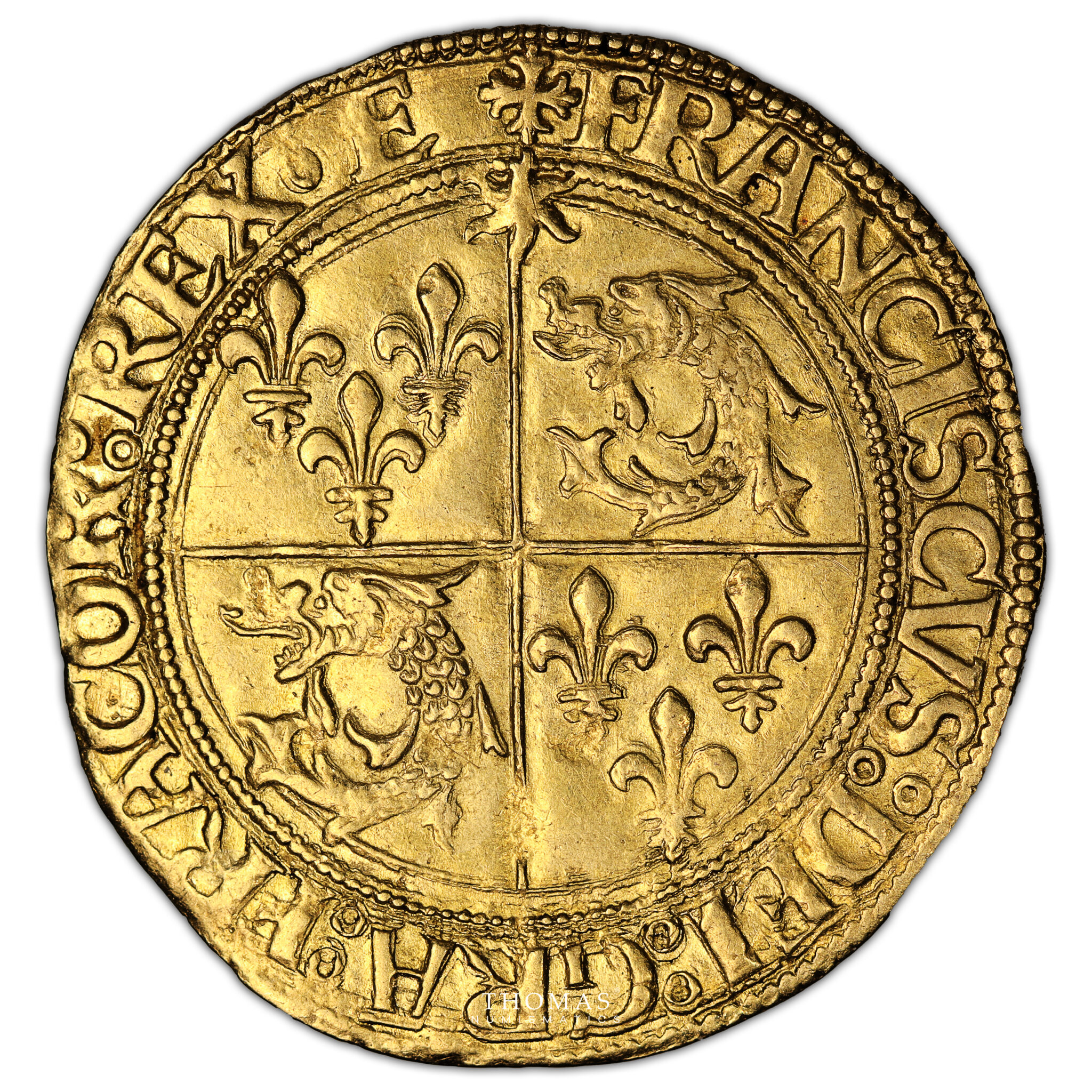 Charles IX - Écu d'or au soleil - 1573 Paris - Thomas Numismatics