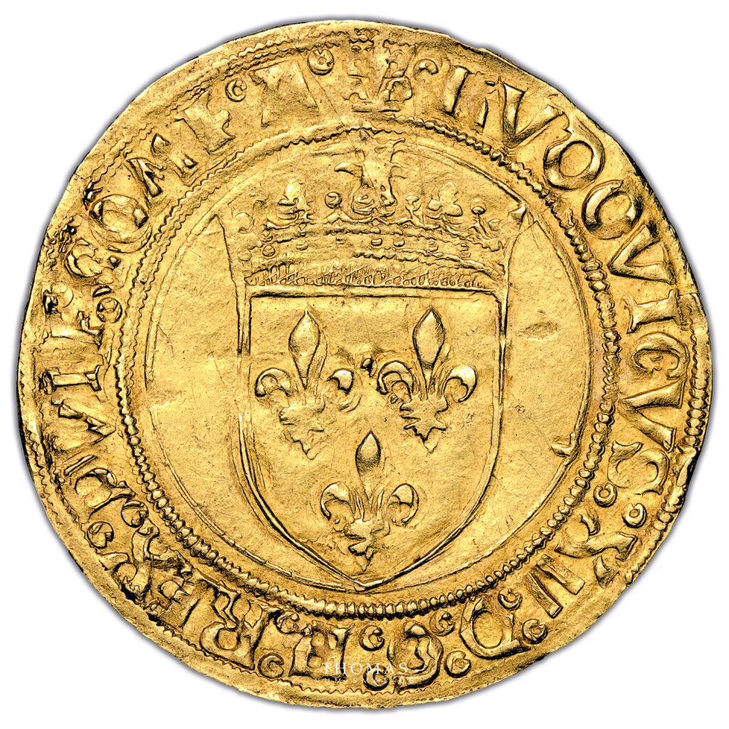 Coin France - Louis XII - Gold - Écu d'or au Soleil - 1498-1507 - Aix ...
