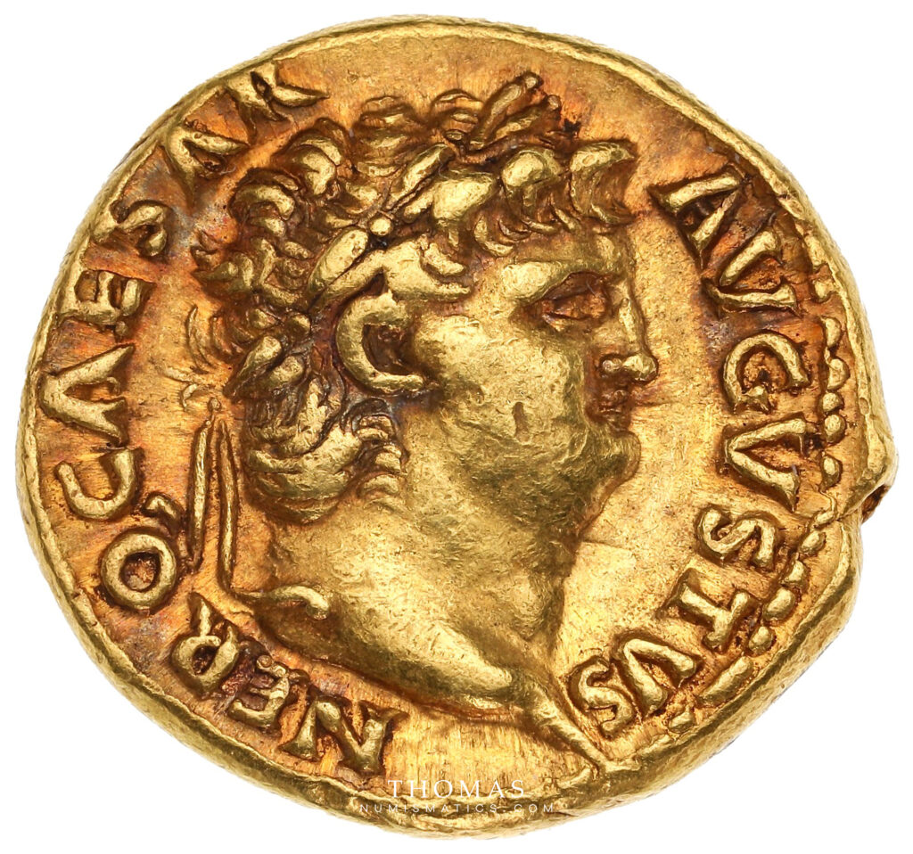 Nero - Aureus gold - Roma - Boscoreale Hoard - Pedigree - Thomas ...