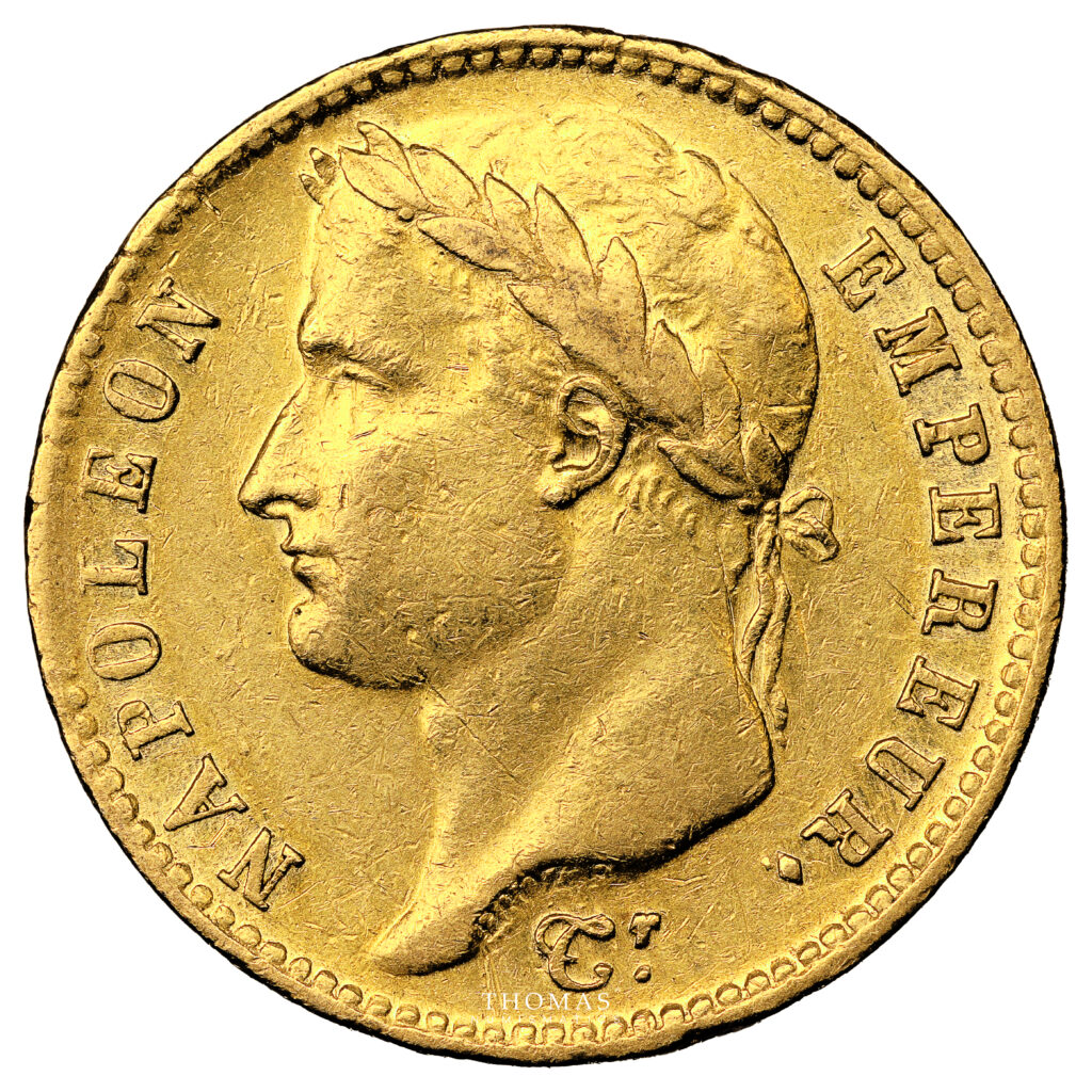 Coin France - Napoleon Ier - 20 Francs Or Tête Laurée - 1809 K Bordeaux ...