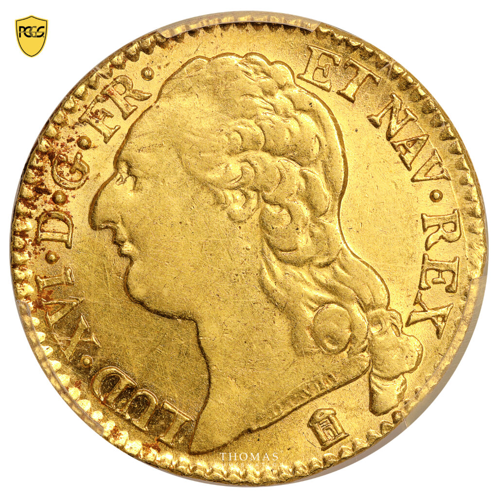 Coin France - Louis XVI - Louis d'or à la tête nue - 1786 K Bordeaux ...