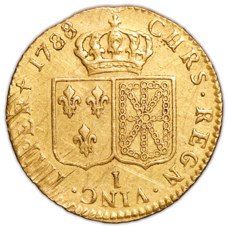 Monnaie France - Louis XVI - Louis d'or à la tête nue - 1788 I Limoges ...
